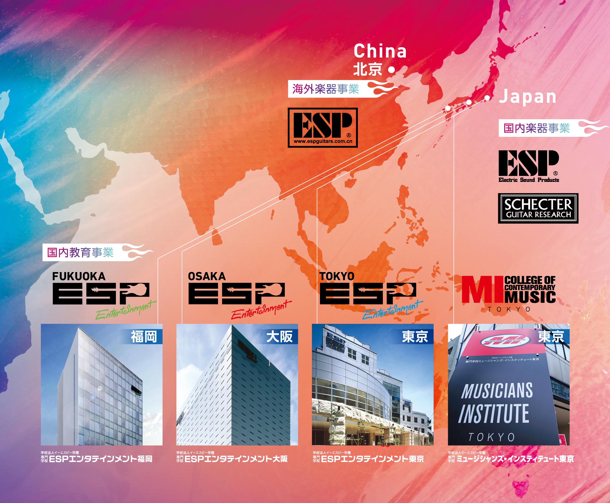 学校紹介（ESPとは）｜音楽・芸能・声優・ダンスの専門学校 ESPエンタテインメント福岡