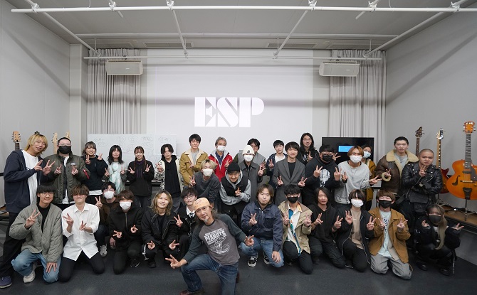 ㈱ESPのギター開発者来校！ギタークラフト科で特別授業 | 音楽・芸能・声優・楽器について学ぶ東京の専門学校【ESPエンタテインメント東京】